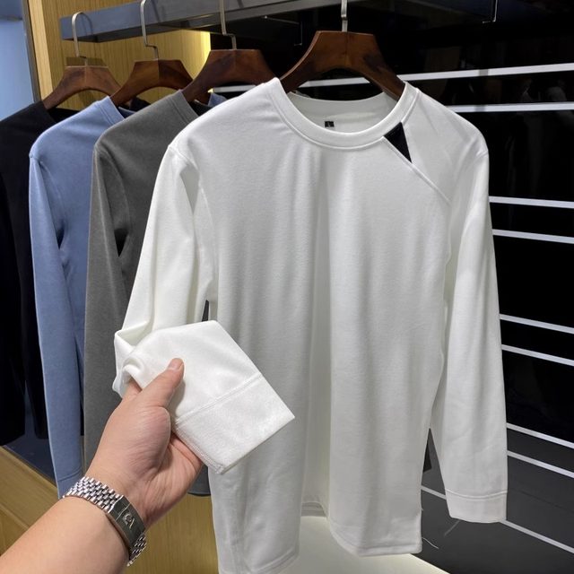 Outdoor sports fleece jacket, triangle embroidery, autumn and winter ...