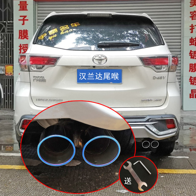 Suitable for 1516171819-24 Toyota Highlander modified special tail ...