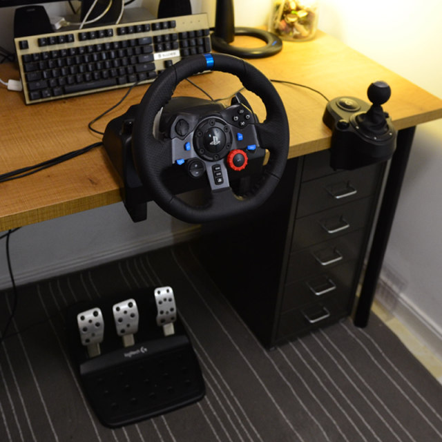 Logitech G29/G923 steering wheel dedicated handheld gear transmission ...