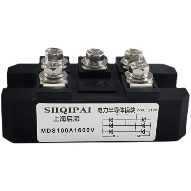 MDS100A three-phase rectifier bridge 150A-16 diode module ...