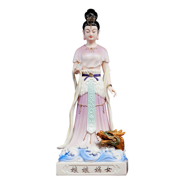 Dai Yutang Ceramic Figurine, the Statue of Empress Nuwa, the Goddess of ...