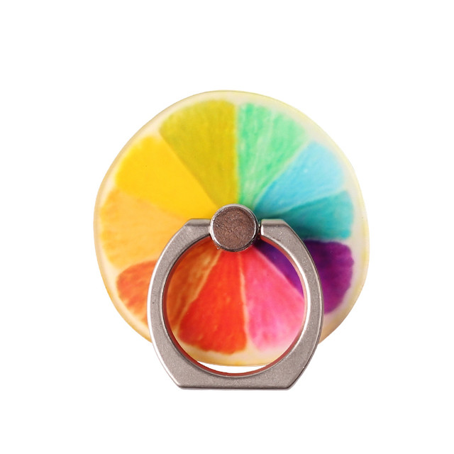 Creative fruit small fresh mobile phone ring buckle cartoon cute mobile ...