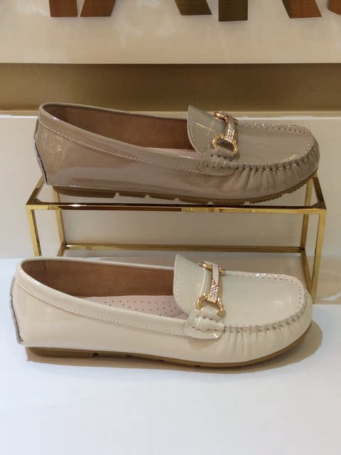 Hasson HARSON genuine 2025 new spring and autumn flat sole round head ...