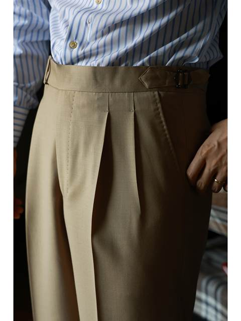 UGENTLE men's brand Italian 1900 fabric autumn Xinglin Italian high ...