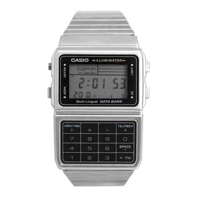 [Cousin G] Casio Retro Steel Belt Old School Gold/Silver Two-color ...