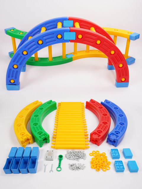 Children's Sensory Training Quarter Round Household Climbing Frame ...