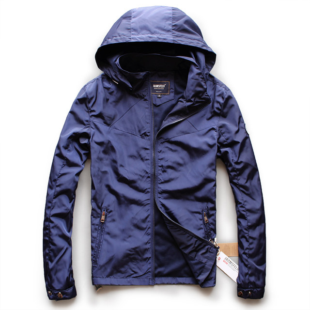 Autumn Men's Casual Jacket Simple Fashion Casual Outdoor Jacket Men's ...