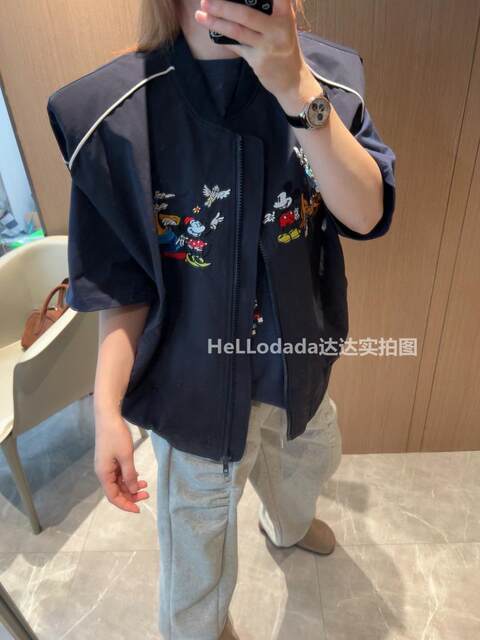 Spot recommended to layer good looking 2025 spring stylish embroidered ...