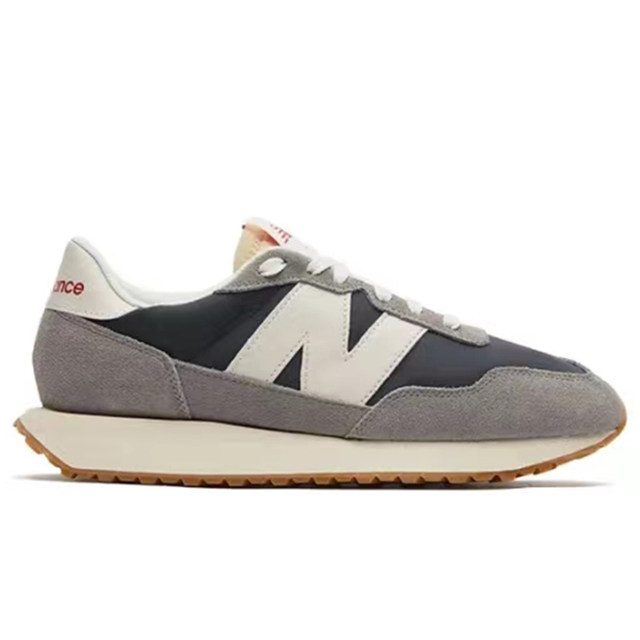 #New Balance NB 237 running shoes gray -blue wear -resistant low gang ...