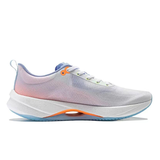 #LiNing Li Ning Ultra Light 21 Low Top Running Shoes Men's White Orange ...