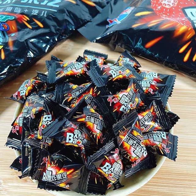 Hongyuan Explosive Fruit Soda Candy Fruit Candy Explosive Fruit Soda ...