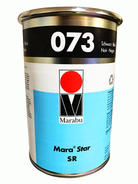 Marabu German Marabu Ink Screen Printing Pad Printing Sr073 Black ...