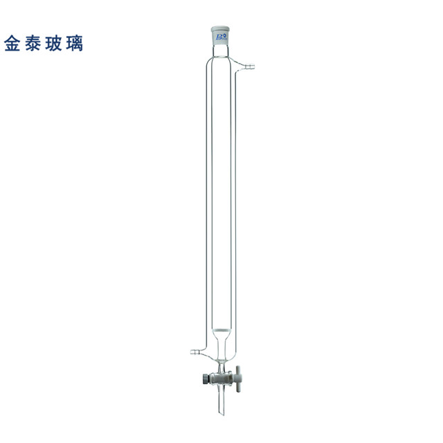 Glass Double-Layer Chromatography Column Inner Tube Outer Diameter 13 ...