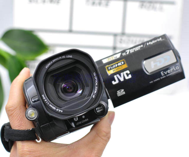 Rare imported 3CCD digital camera JVC HD3 Student Internet Red Retro ...