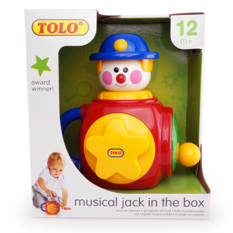 Tolo Jack in the Box - Pop-Up Clown Music Box