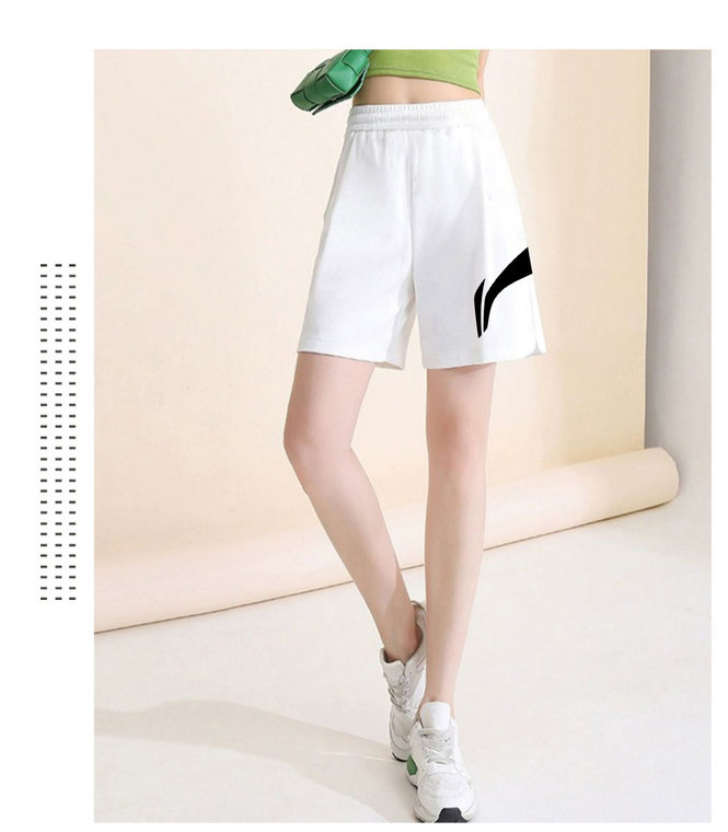 Li Ning sports shorts women's 2024 summer five-point breathable quick ...