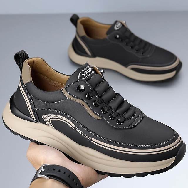 Para shoes men's 2025 new top layer cowhide official flagship store ...