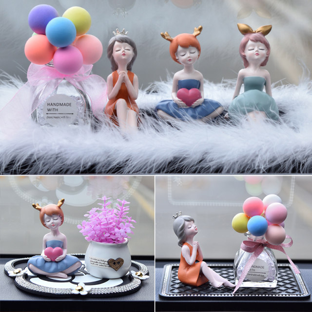 Car interior jewelry decorative car on high -end creative new cute car ...