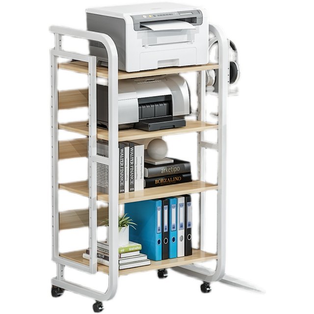 Printer rack office under desk host floor-standing storage all-in-one ...