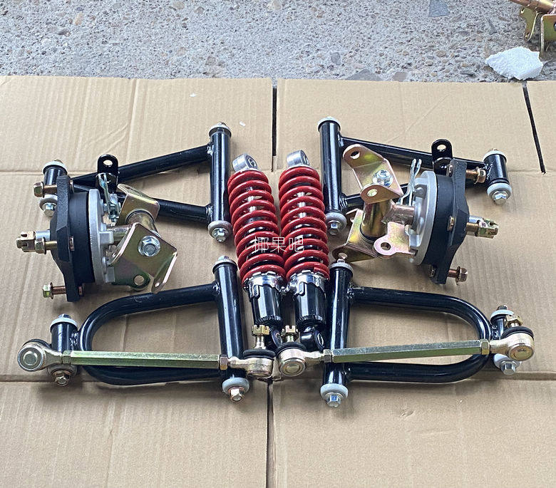 Modified four-wheel go-kart front suspension steering kit Little Bull ...