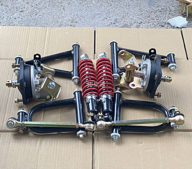 Modified four-wheel go-kart front suspension steering kit Little Bull ...