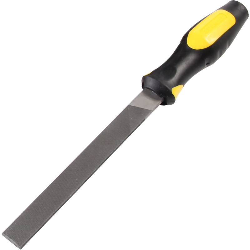 Stanley File Steel Flat File - Plastic Alloy Fitter File Set with Large ...