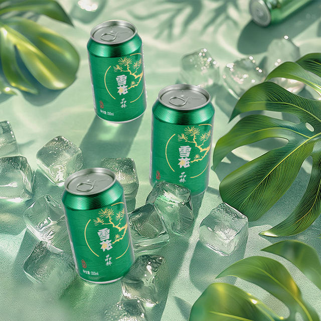 Snow Beer Crystal 8% 330ML*24 listens to fresh lager beer whole box