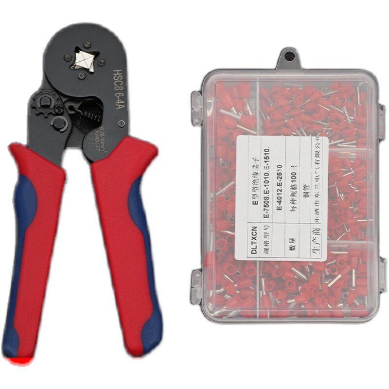 Tubular Terminal Wiring Pliers with Cold-Pressed Hydraulic Extrusion ...