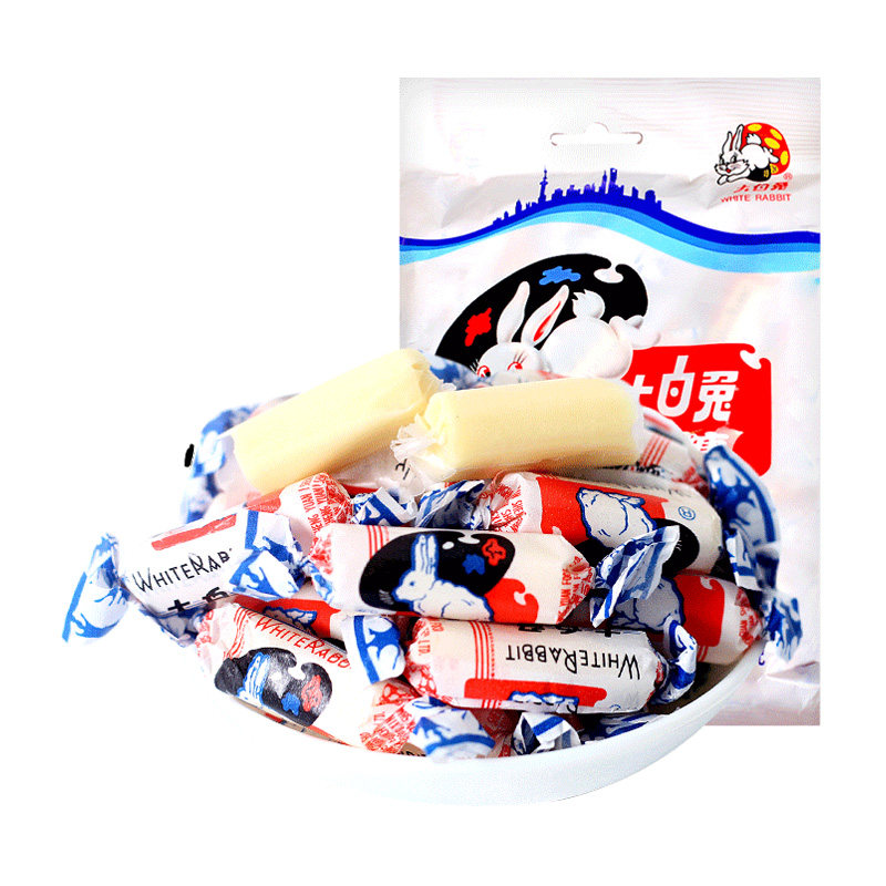 Big White Rabbit Original Toffee Candy 227g - Children's Snack with ...