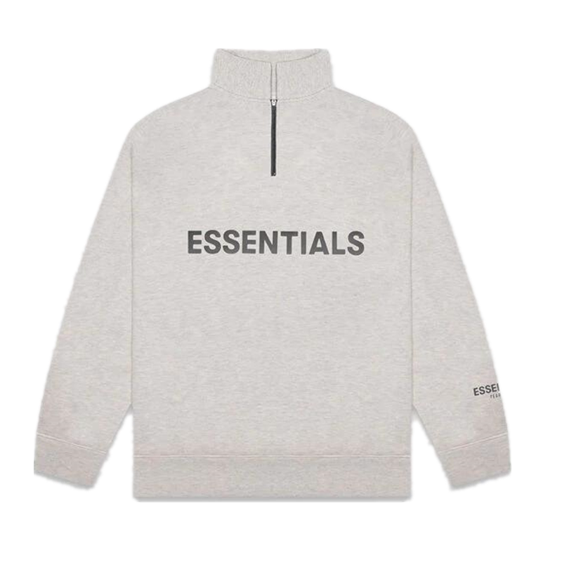 Essentials Fleece Half-Zip Sweatshirt - Unifarben