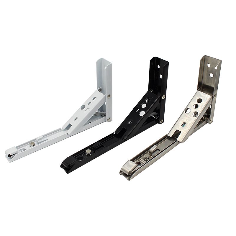 Tripod Folding Table Bracket Wall-Mounted Stainless Steel Spring ...