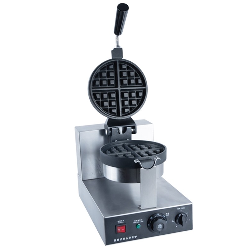 Waffle Machine: Commercial Single Head Rotary Oven for Muffins, Plaid ...