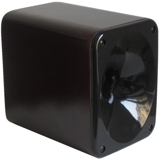 Black 6X6 super high-pitched titanium film horn HiFi fever audio bile ...