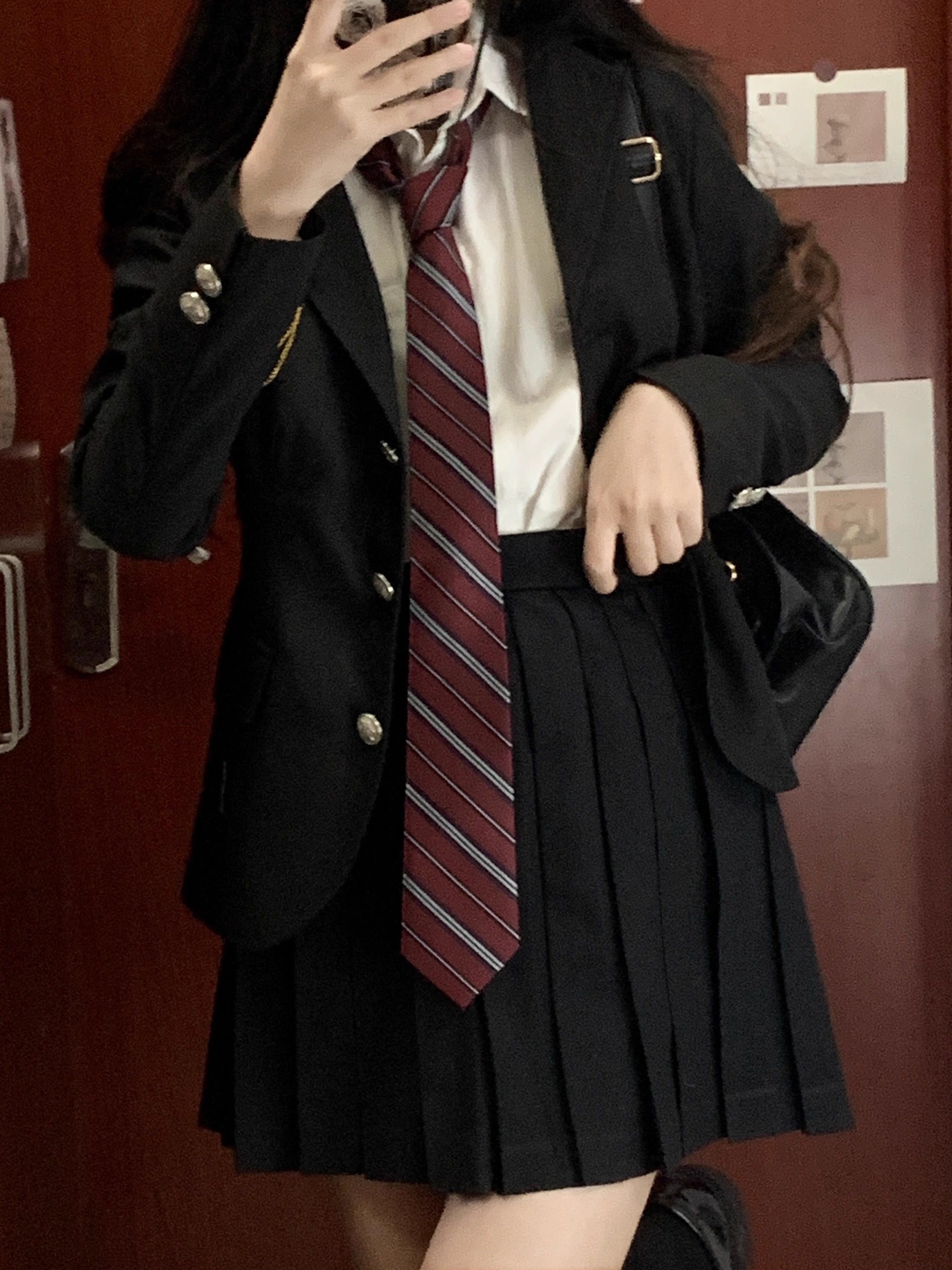 Kawashima Tianya Japanese JK School Uniform Set - Women's College Style ...