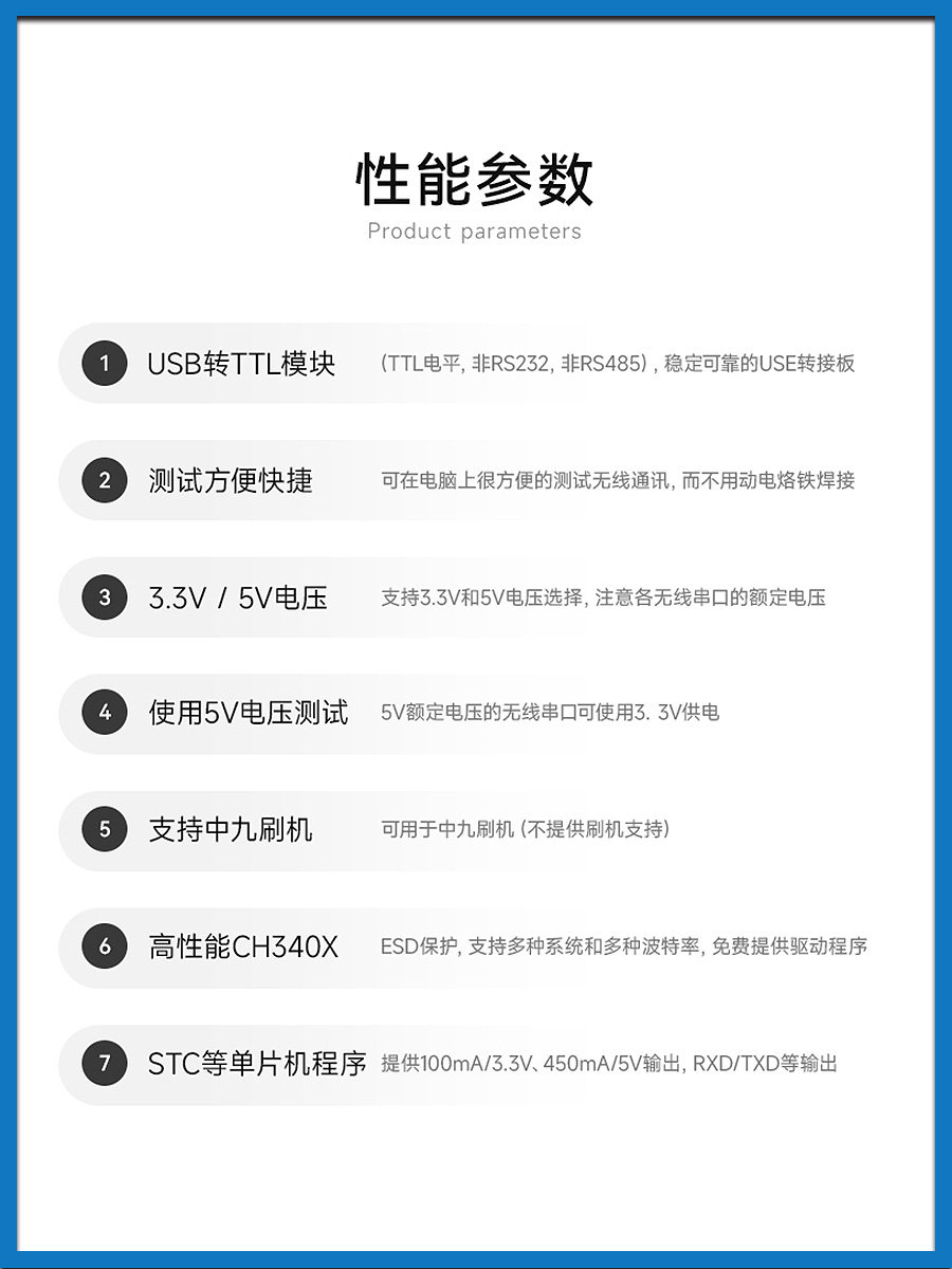 Cp2102 لوحة اختبار الوحدة اللاسلكية | usb إلى ttl serial port | نموذج ...