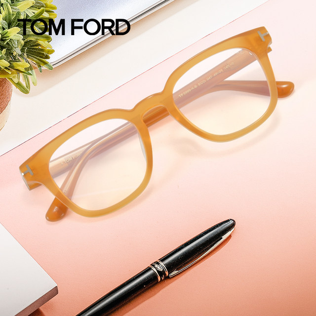 TomFord Tom Ford fashionable male fangyuan high-value TF myopia glasses ...