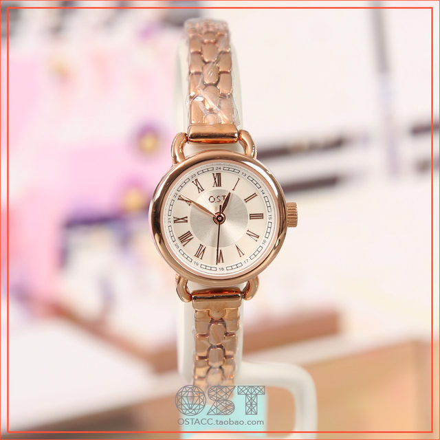 Special Korean OST watch for women, light luxury small gold watch, art ...