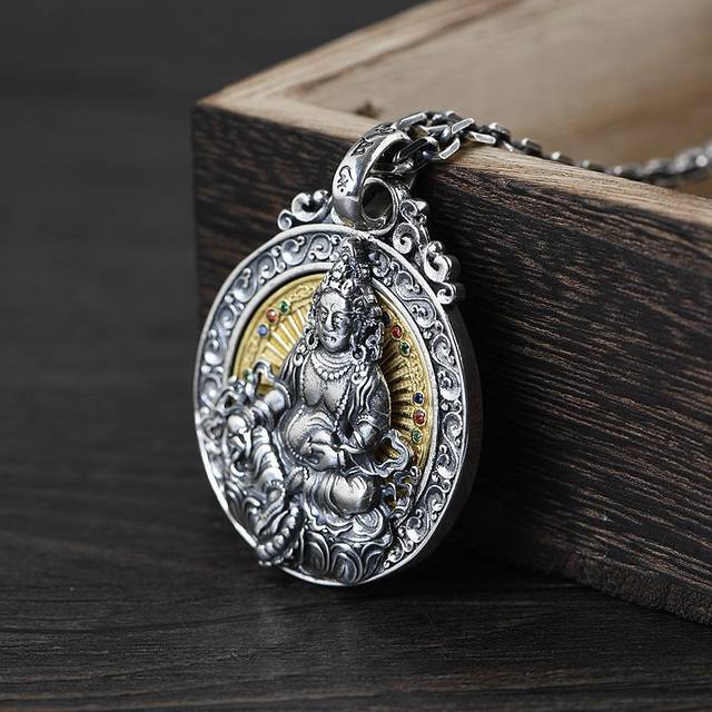 Ancient Silver Shop S925 Silver Retro Old Crafts Men and Women ...