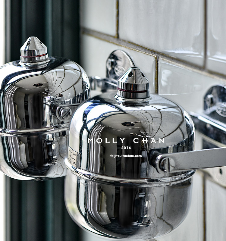 Molly Chan Stainless Steel Soap Dispenser - Wall Mounted for Bathroom ...