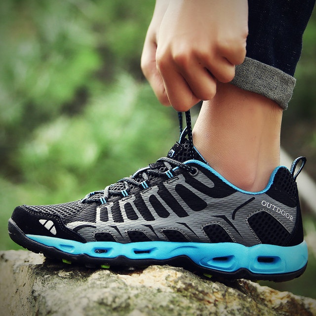 Authentic outdoor river tracing shoes for men and women, breathable ...