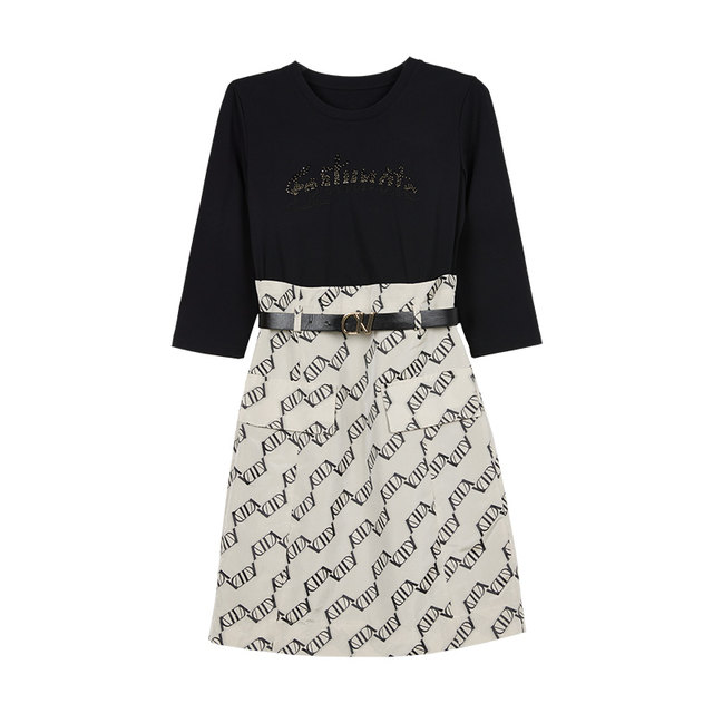 Two Dresses of Aisi Terrown Fake Fake Fake Dress Autumn New Seven ...