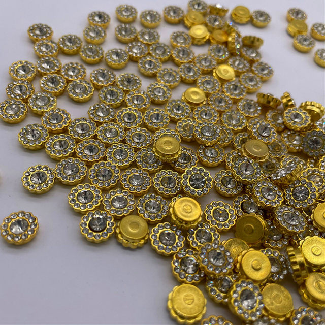 Plum rhinestone flowers can be nailed, hand-sewn with flower ...