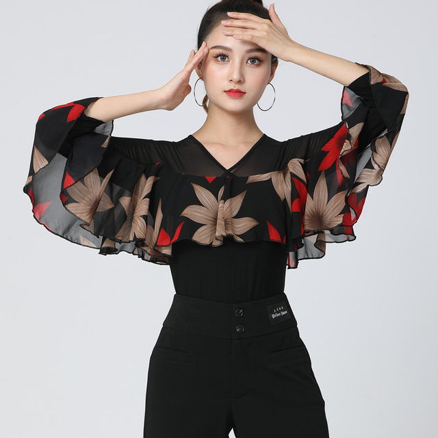Guo Guo Bu Bu Sailor Dance Costume Women's Tops New Suit Modern Dance ...