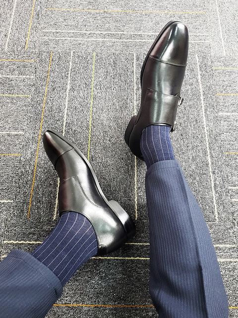 British Mengke Shoes Termid Study Monk Sweet Shoes Men Invanically ...