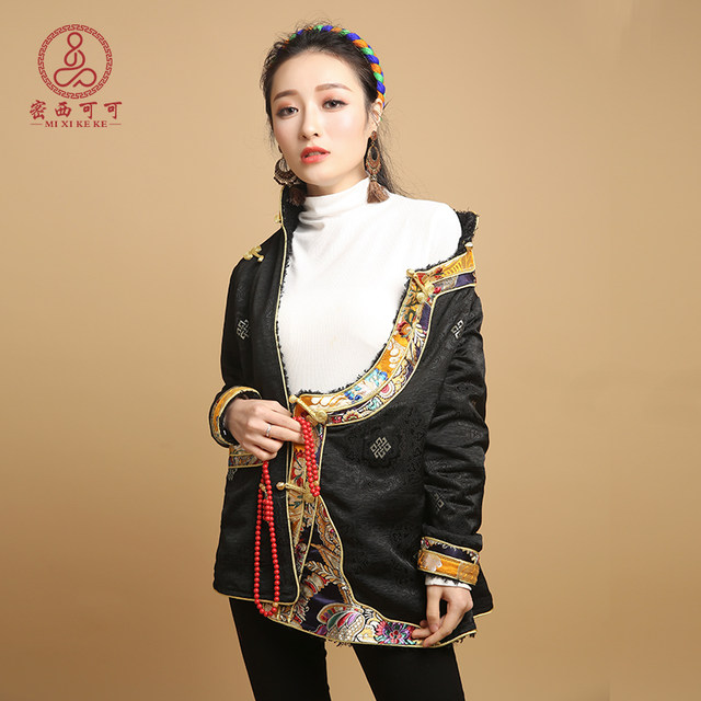 Tibetan clothing new Tibetan clothing Tibetan cotton nation style ...