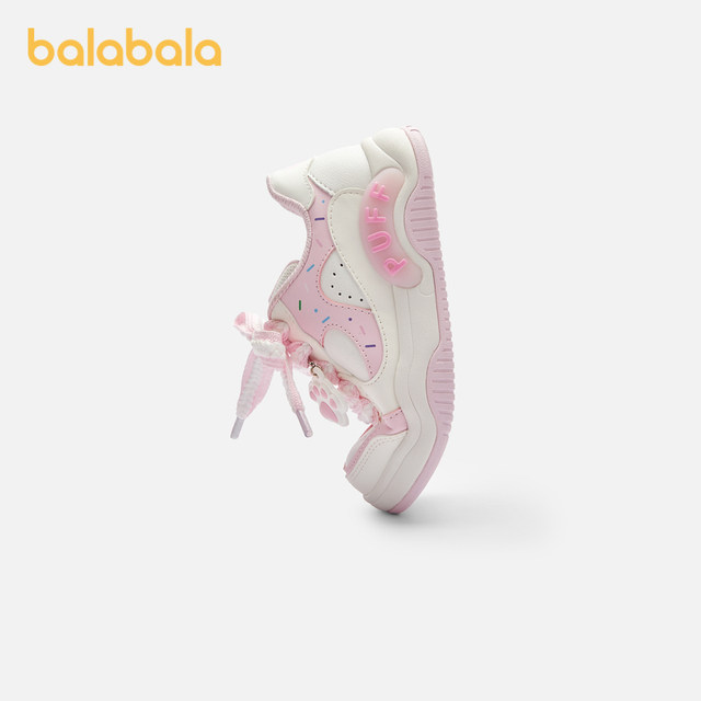 Balabala children's shoes children's sneakers autumn girls 2024 new ...