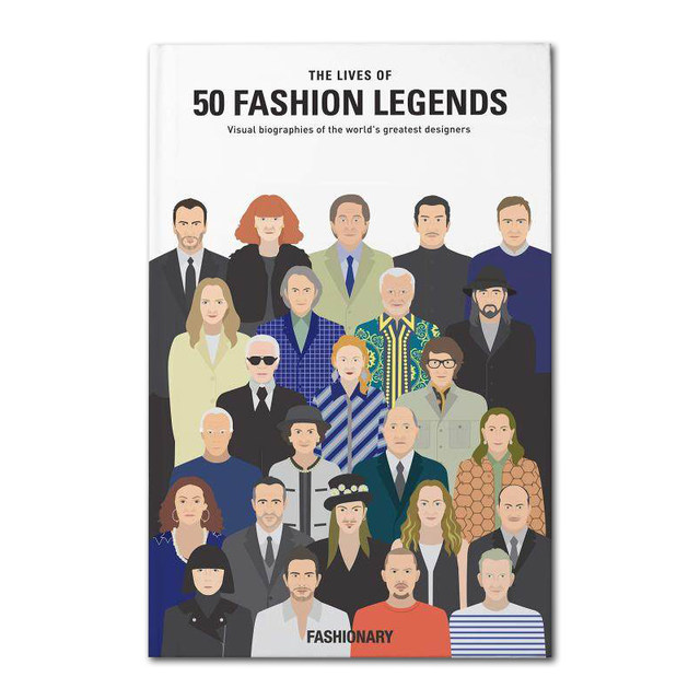 Spot original TheLife of 50 Fashion Legends 50 legends in the fashion ...