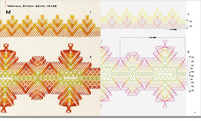 In Stock 】Updated and Expanded Edition Sweden Embroider Patterns 100 Piece Handmade Embroider ...