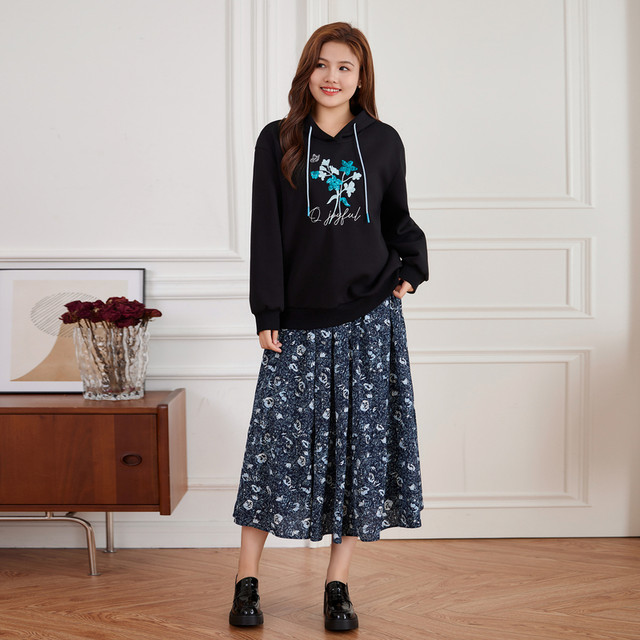 Xianli show large size women's clothing spring new product fat MM age ...