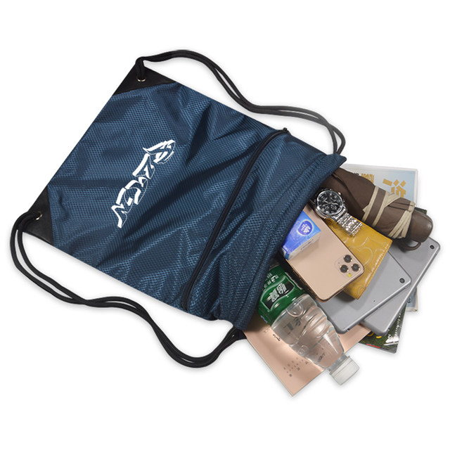 Outdoor sports fitness backpack drawstring drawstring mouth backpack ...